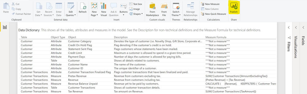 How to create an automated data dictionary