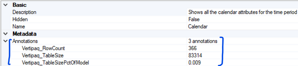 Vertipaq Analyzer in Tabular Editor