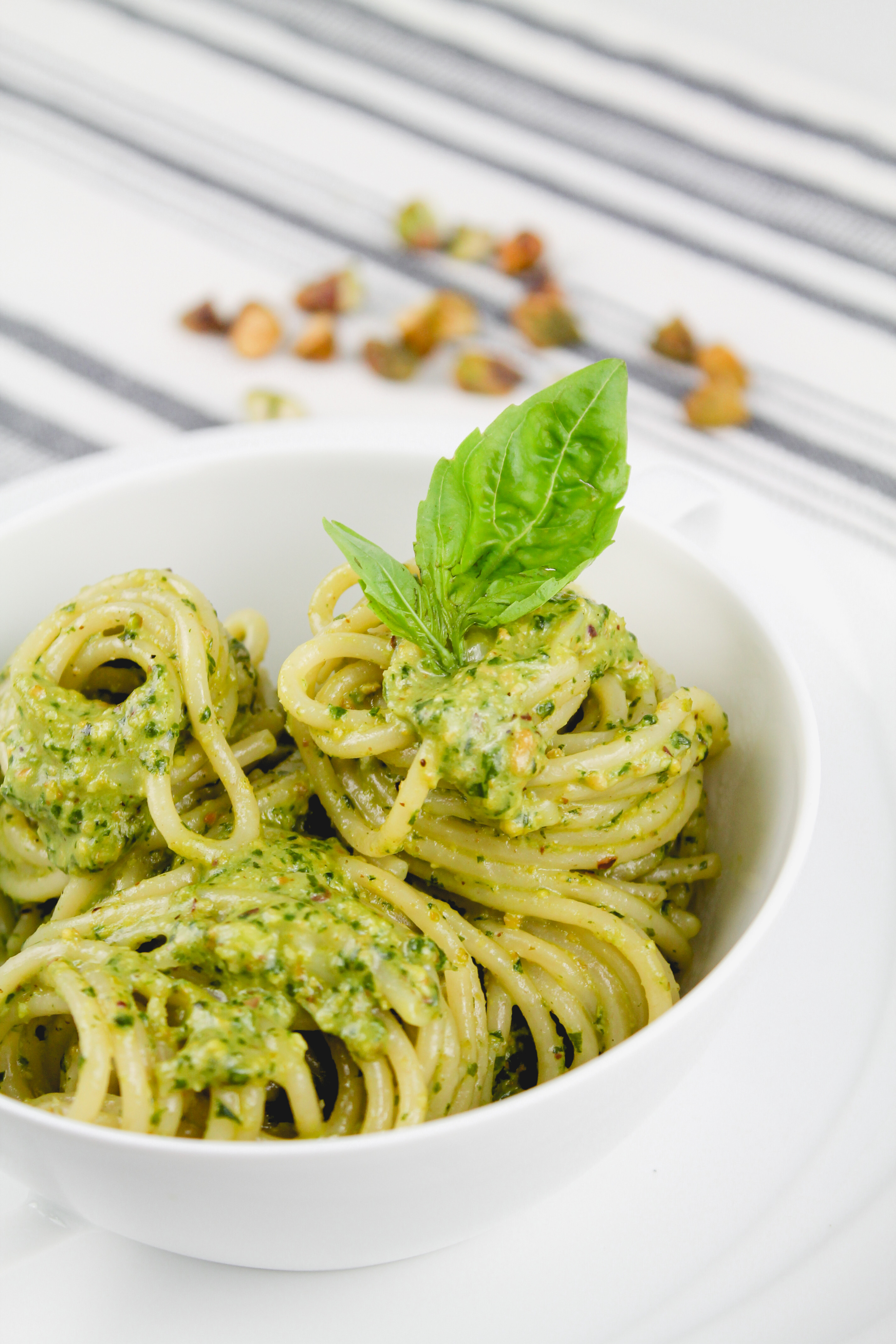 Setton Farms Recipe: Pistachio Pesto Pasta