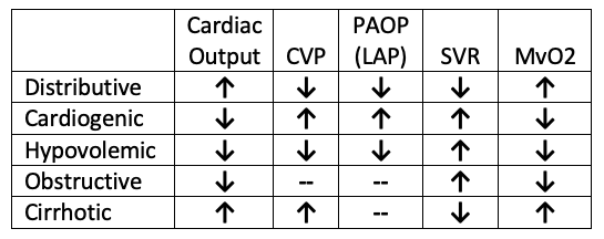 Cirrhotic Shock: Should we consider a 5th type of shock?