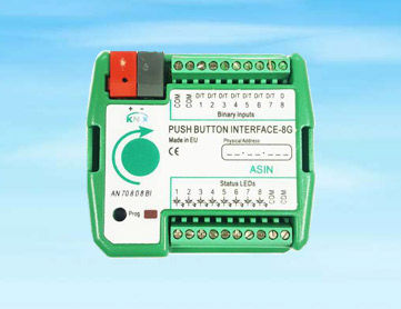 8 Channel Push Button Interface