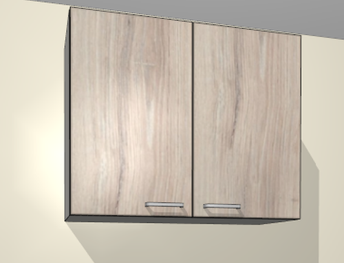 KITCHEN WALL UNIT 720 MM HIGH 2 DOOR 900 MM WIDE | Modular Cupboards