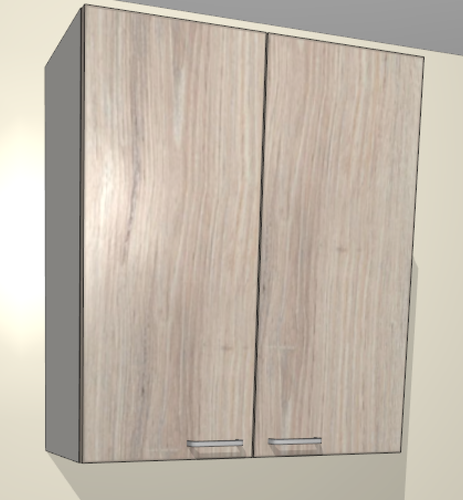 KITCHEN WALL UNIT 1000 MM HIGH 2 DOOR 900 MM WIDE | Modular Cupboards