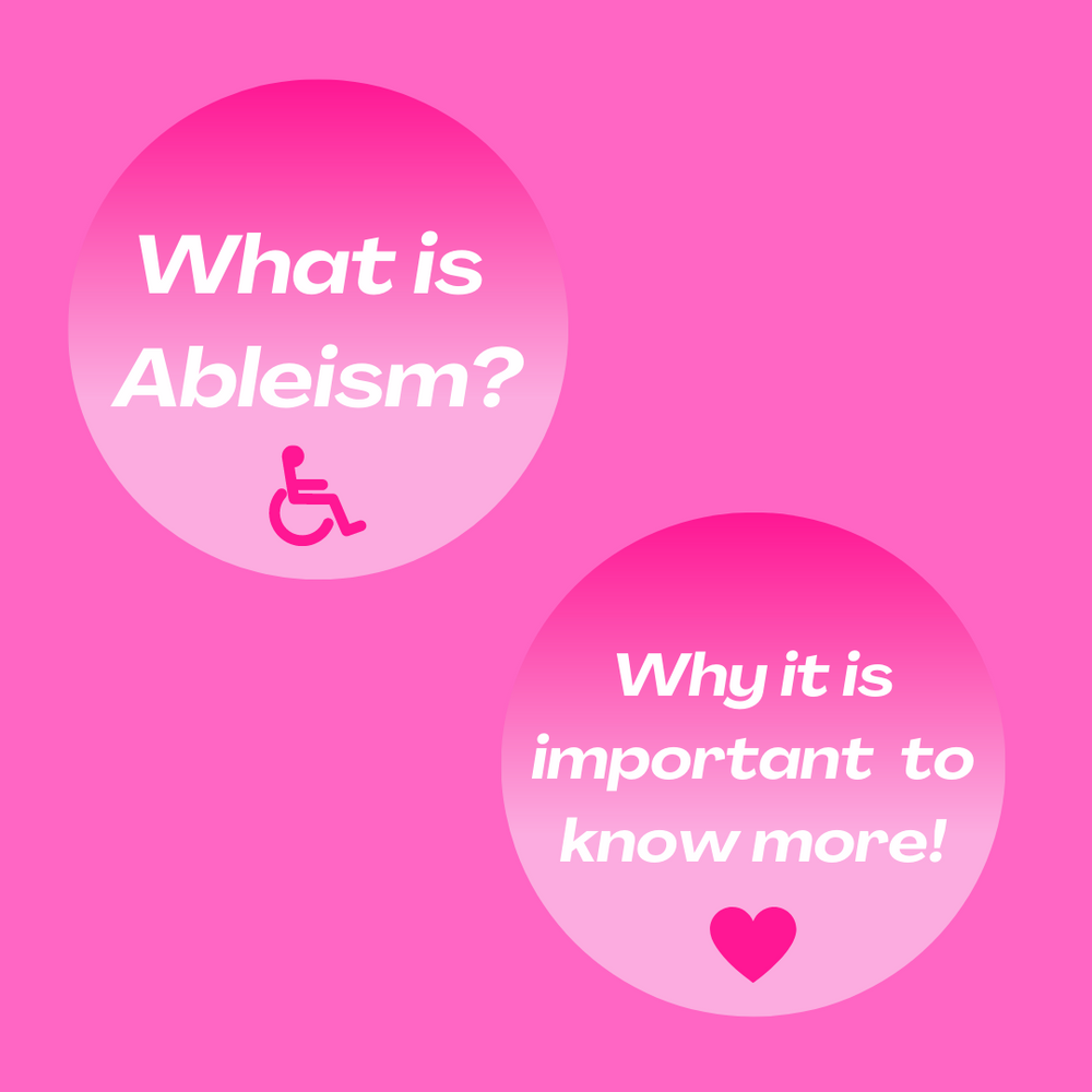 Ableism - What it is and why it's important to find out more.