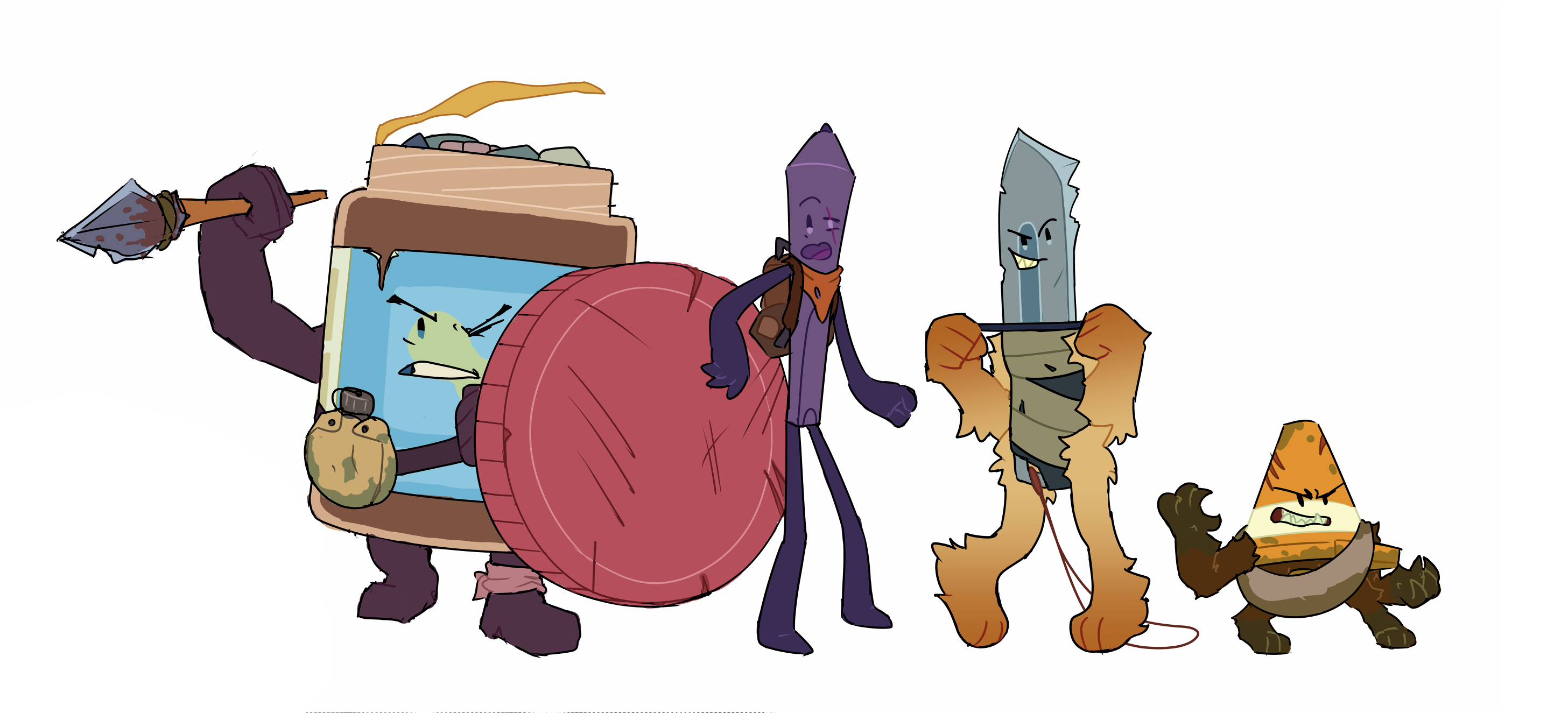 CHARACTER GALLERY | Objectified | Object Show Comic