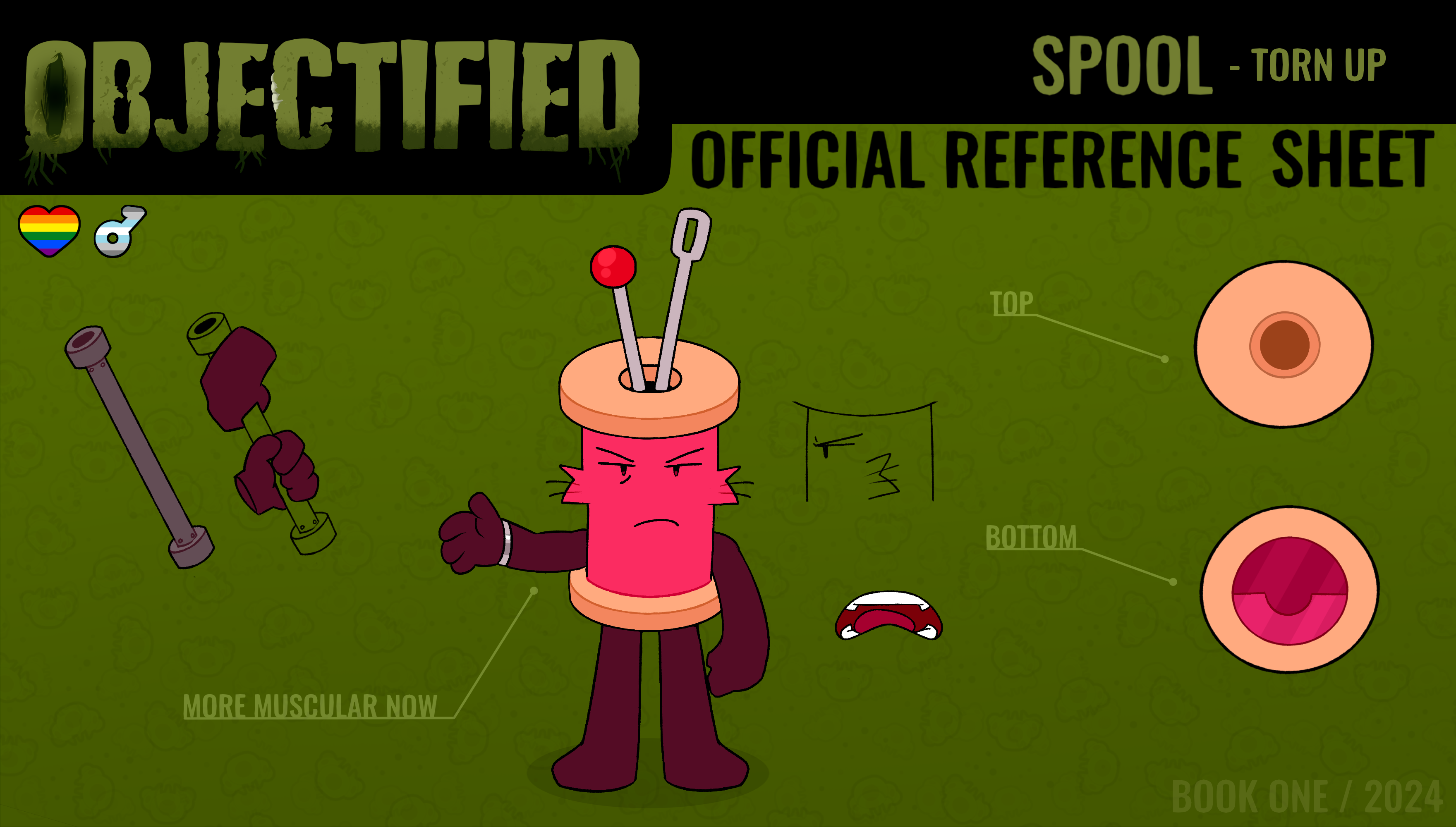 CHARACTER GALLERY | Objectified | Object Show Comic