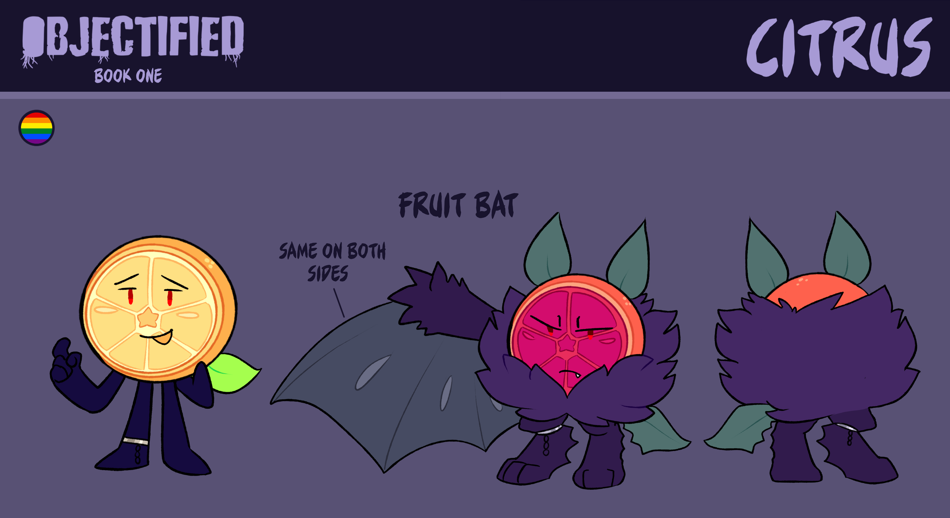 CHARACTER GALLERY | Objectified | Object Show Comic