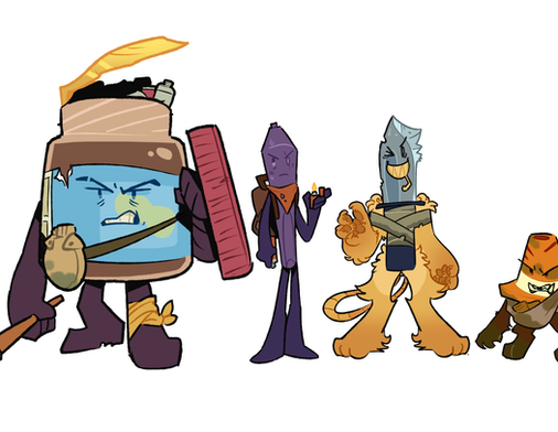 CHARACTER GALLERY | Objectified | Object Show Comic