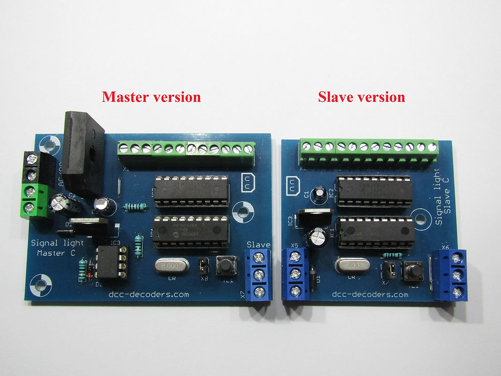 DCC Signal light decoder | dcc-decoders