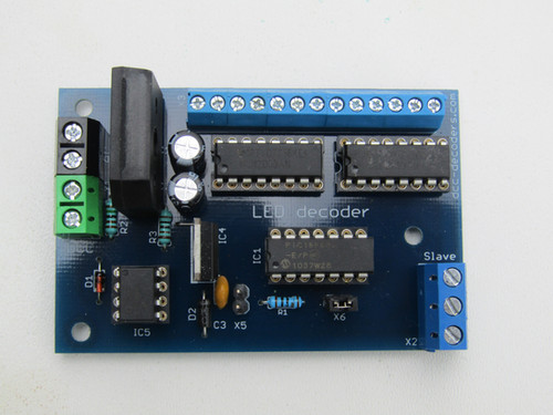 DCC LED light decoder