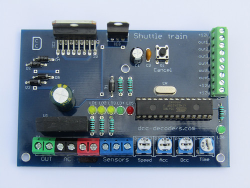 Shuttle train controller