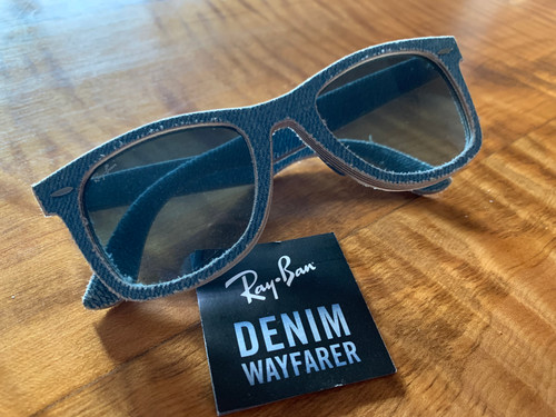 Denim Ray-Ban Wayfarer | DENIM AXE CO.