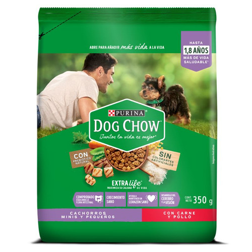 Comida para perro Dog Chow® Cachorro minis y pequeños | Alimenta tu mascota