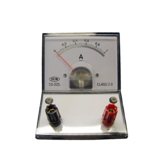 Analog Panel Meter, Ammeter 0-1A | AceScientific