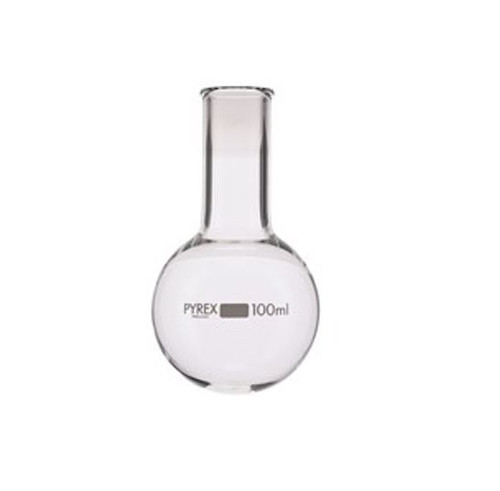 Pyrex/Iwaki Round Bottom Boiling Flask 100ml | AceScientific