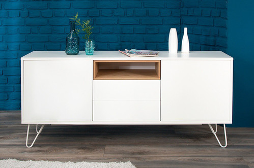 Aparador Bifet Moderno nicho en Madera Roble Ref: Turina Plus ...