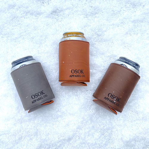 Leather Coozies | OSOK Apparel Co.