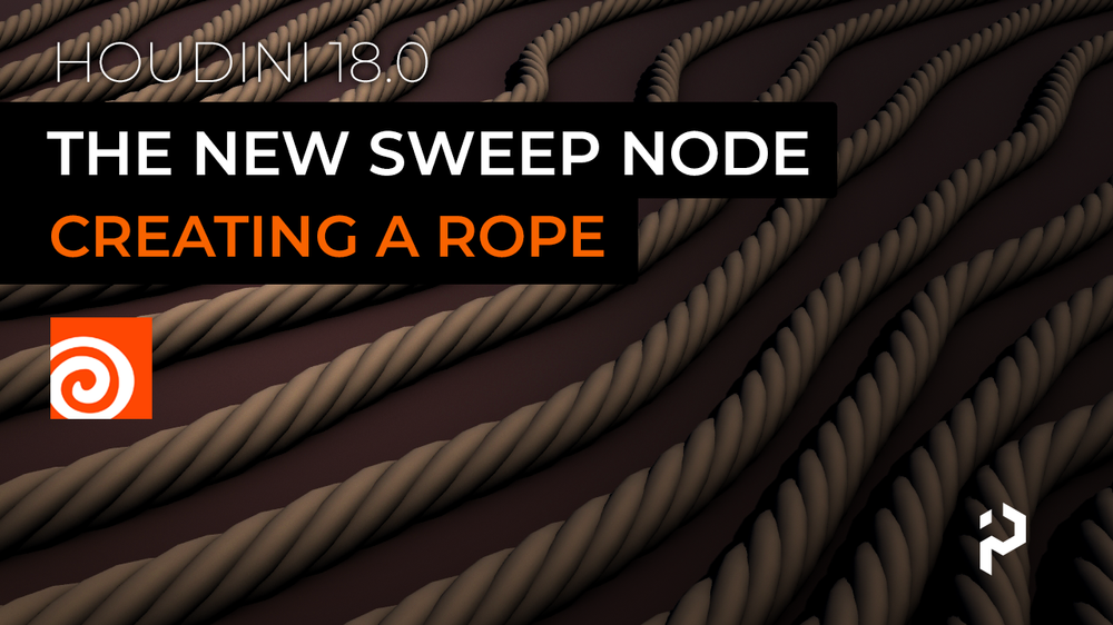 Houdini 18 Basics - Using the new Sweep Node