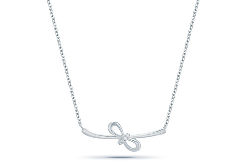 Flow Bow Necklace | Levoir Jewelry