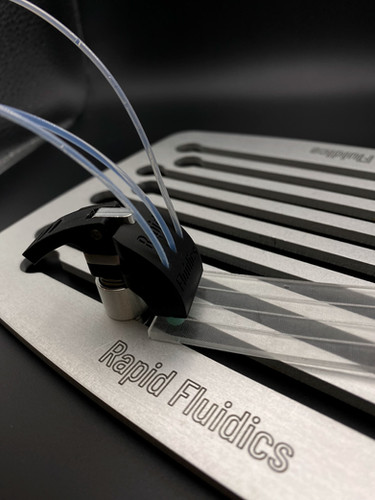 RF Triple Modular Microfluidic Clamp | Rapid Fluidics Ltd