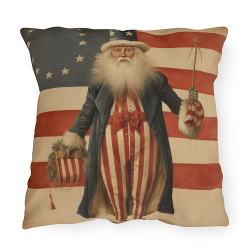 Uncle Sam Outdoor Pillows | The Primitive Home
