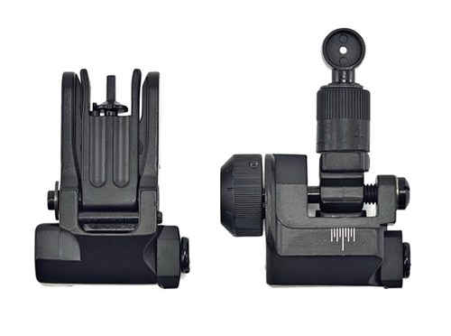 FCW KAC 600 Flip Up Front and Rear Sight | Octagon Airsoft