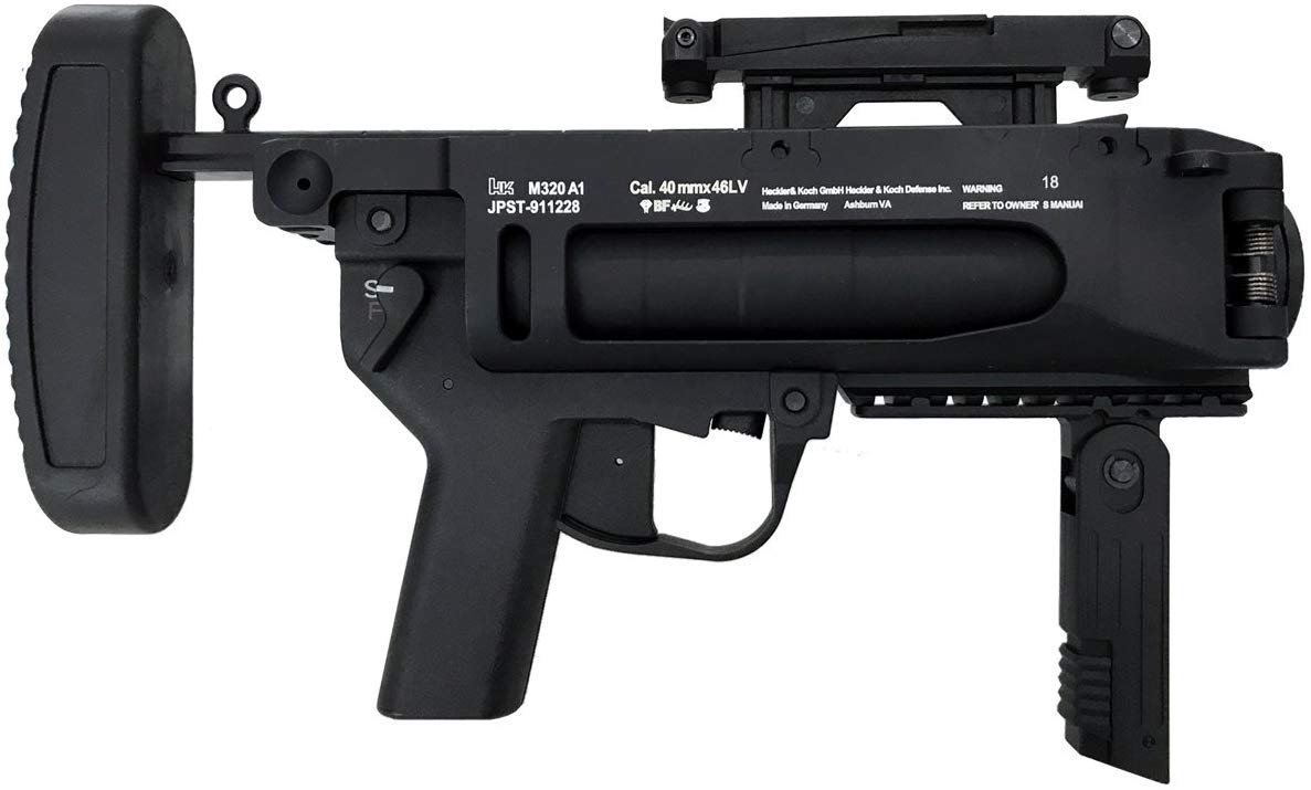 S&T M320 GRENADE LAUNCHER BK | Octagon Airsoft