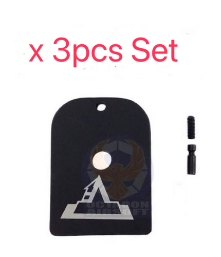 ARMY TTI Licensed Magazine Base For ARMY (TM, AW, WE HC) BK 3pcs Set ...