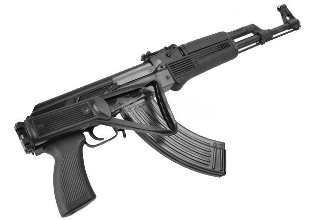 Real Sword Type 56-2 AEG Russian Handguard with Black Folding Stock ...