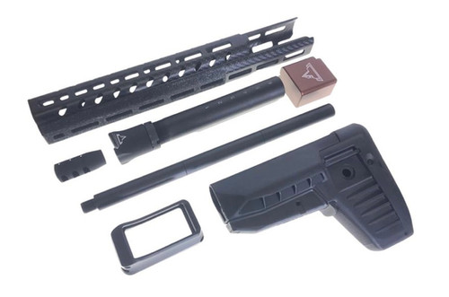 FCW MPX AEG/GBB TT JW Carbon Stippling Handguard Carbine Kit with BCM ...