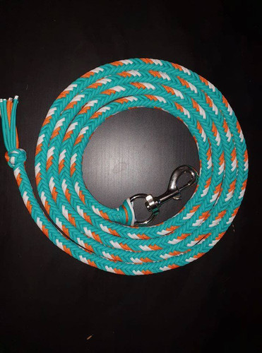 Custom 20 Foot Braided Leadrope | 318 Horse Supplies