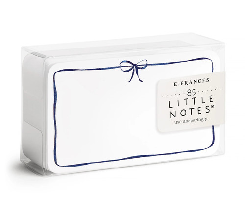 E. Frances - Navy Bow Little Notes® | Chateau Charmant