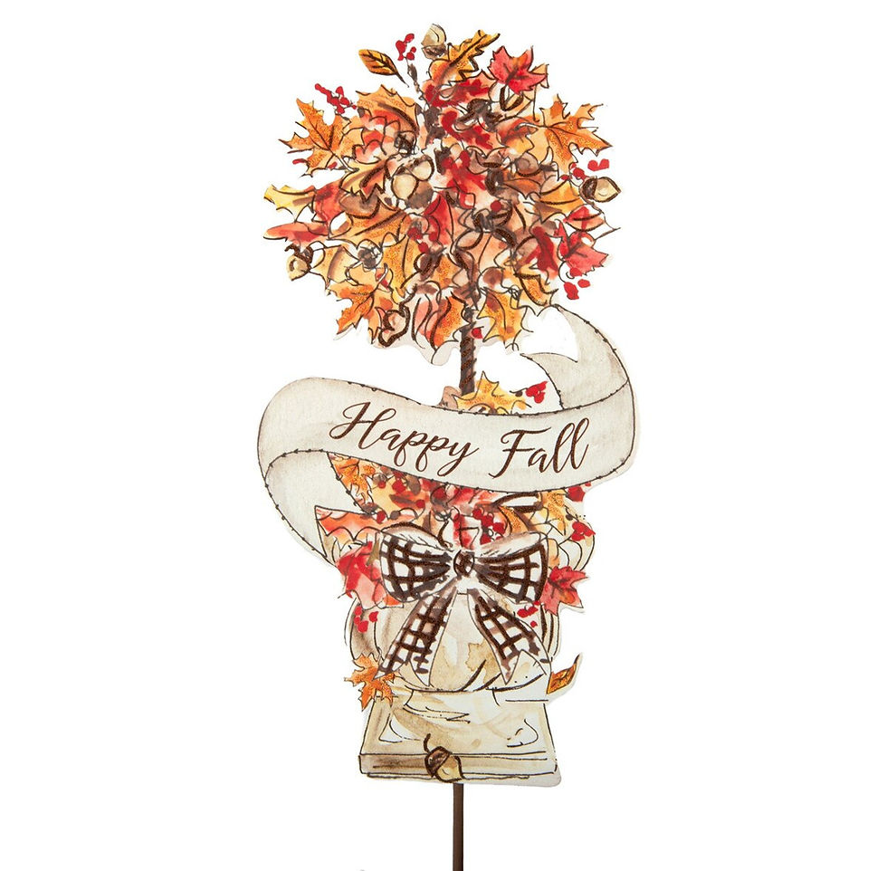 Round Top Collection - Happy Fall Tree with Removable Stake | Chateau ...