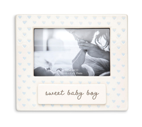Sweet Baby Boy Photo Frame, 4x6 | Chateau Charmant