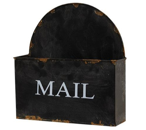Rustic Metal Mail Holder | Chateau Charmant