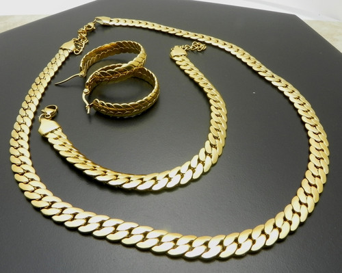 Italian Designer Inspired Gold Plated Stainless Steel Set ...