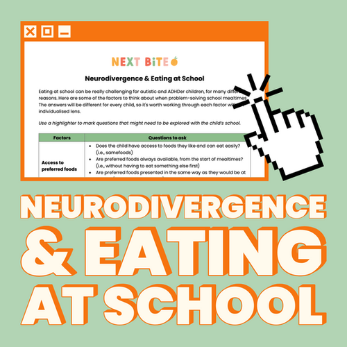 Help Neurodivergent Kids Eat at School | ADHD Autism Mealtime Support