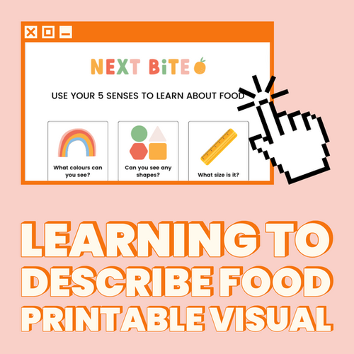 Describing Food Feeding Therapy Visual | Next Bite Feeding
