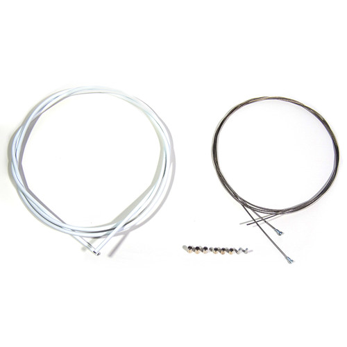 Super Slick White Brake Cable Kit | Bikespeeds