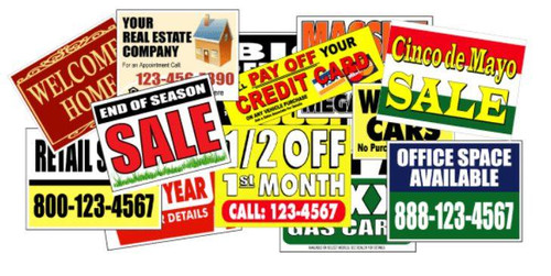 Corrugated Signs (2 to 3 business day turn around) | FinishLine Graphics