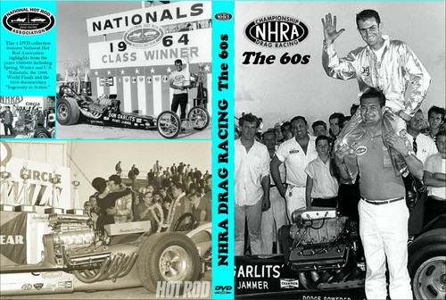 1960s NHRA drag racing 4DVDs | Classic Rock Concerts Retro Sports DVDs