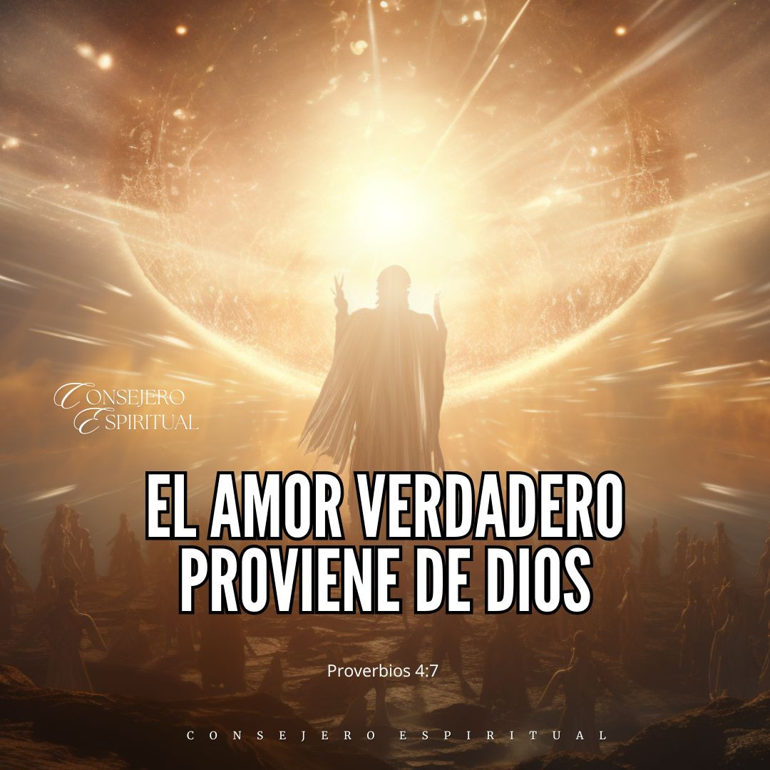 El verdadero amor proviene de Dios