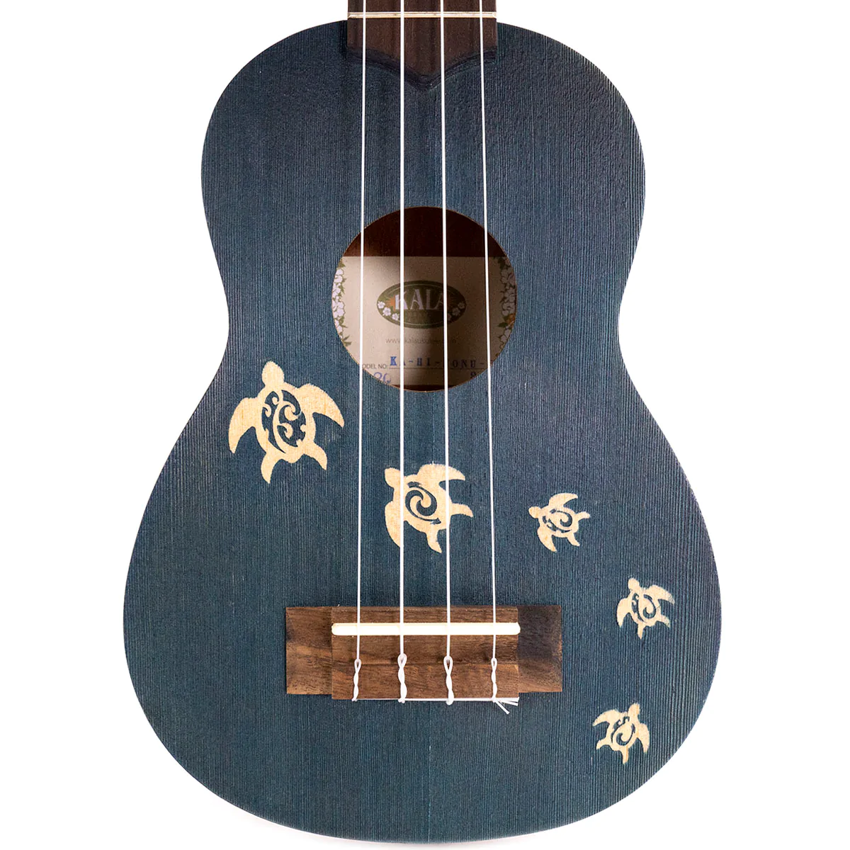 KA-HI-HONU-S Soprano Mahogany Ukulele with Honu Design : Kala | Bounty ...