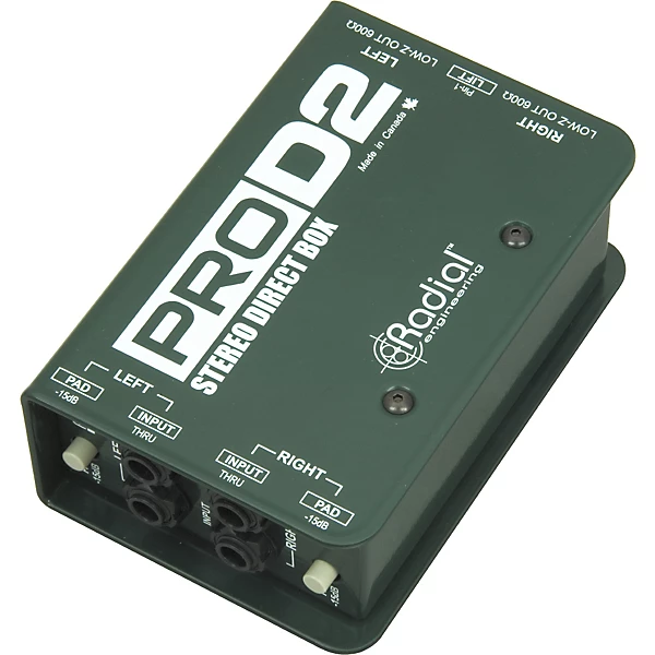 PROD2 Passive Stereo Direct Box : Radial Engineering | Bounty Music