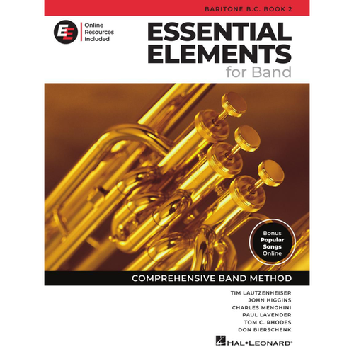 Essential Elements for Band – Baritone B.C. Book 2 with EEi : Hal ...