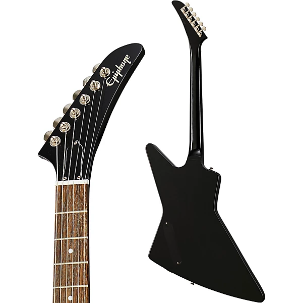 EXPLORER+CASE Explorer Electric Guitar Ebony with Case : Epiphone ...