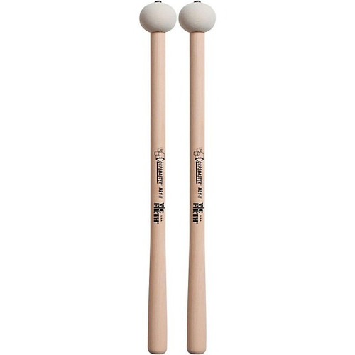MB1H Corpsmaster Marching Bass Mallets - Hard Small : Vic Virth ...