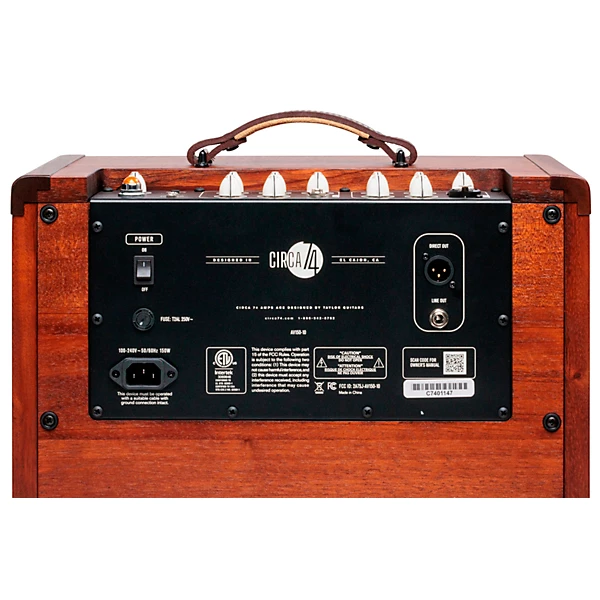 AV150-10 Circa 74 Acoustic Guitar and Vocal Amplifier with Amp Stand ...
