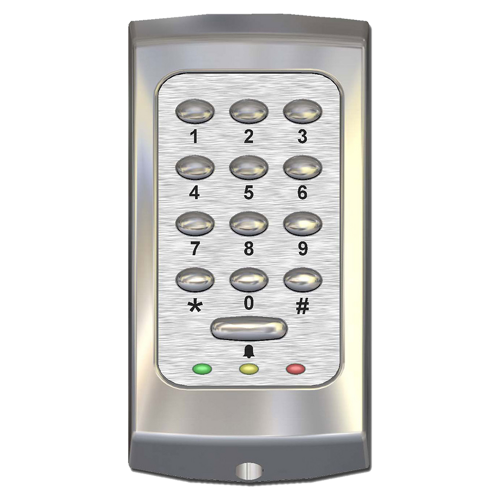 PAXTON Switch2 / Net2 Stainless Steel Keypad - 372-110 - SS K75 | THM