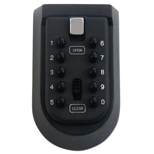 ASEC 6 Key Key Safe Complete With Cover - Black Boxed | THM
